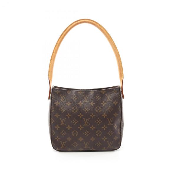 Louis Vuitton | Bags | Louis Vuitton Looping Mm Shoulder Bag Coated ...